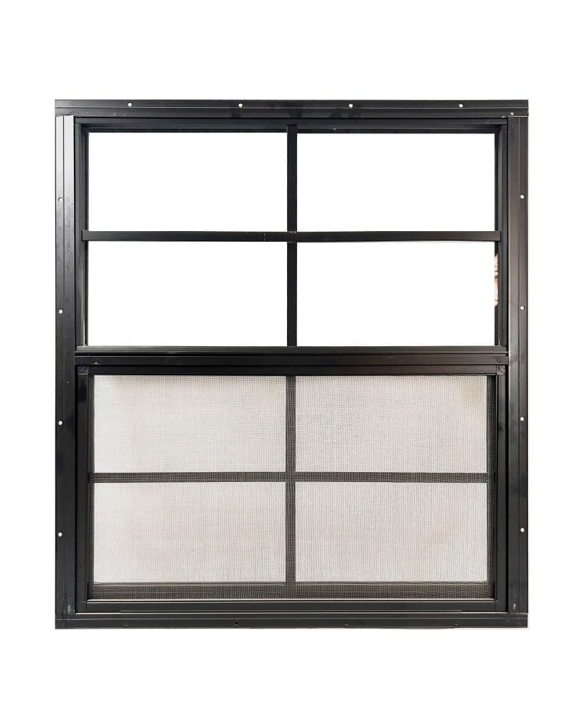 24" x 27" Aluminum Vertical Slider Flush Window
