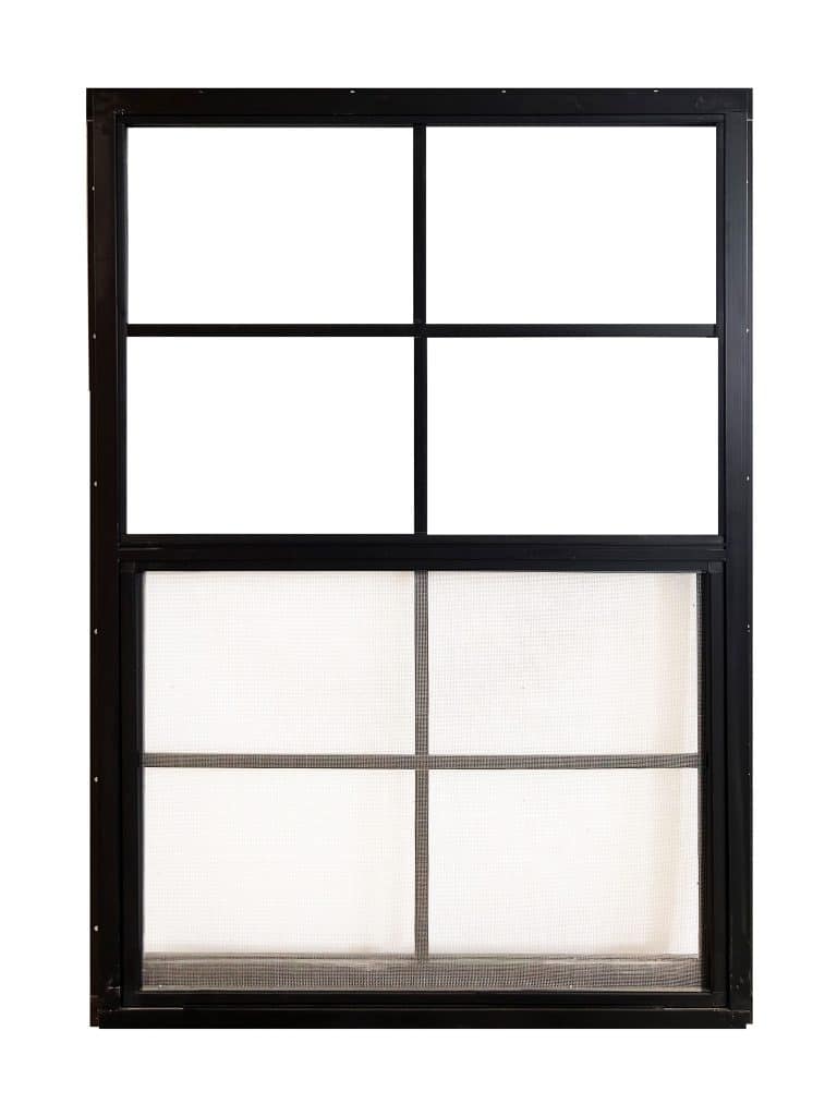 24" x 36" Aluminum Vertical Slider J-Lap Window - Shed Repair LLC