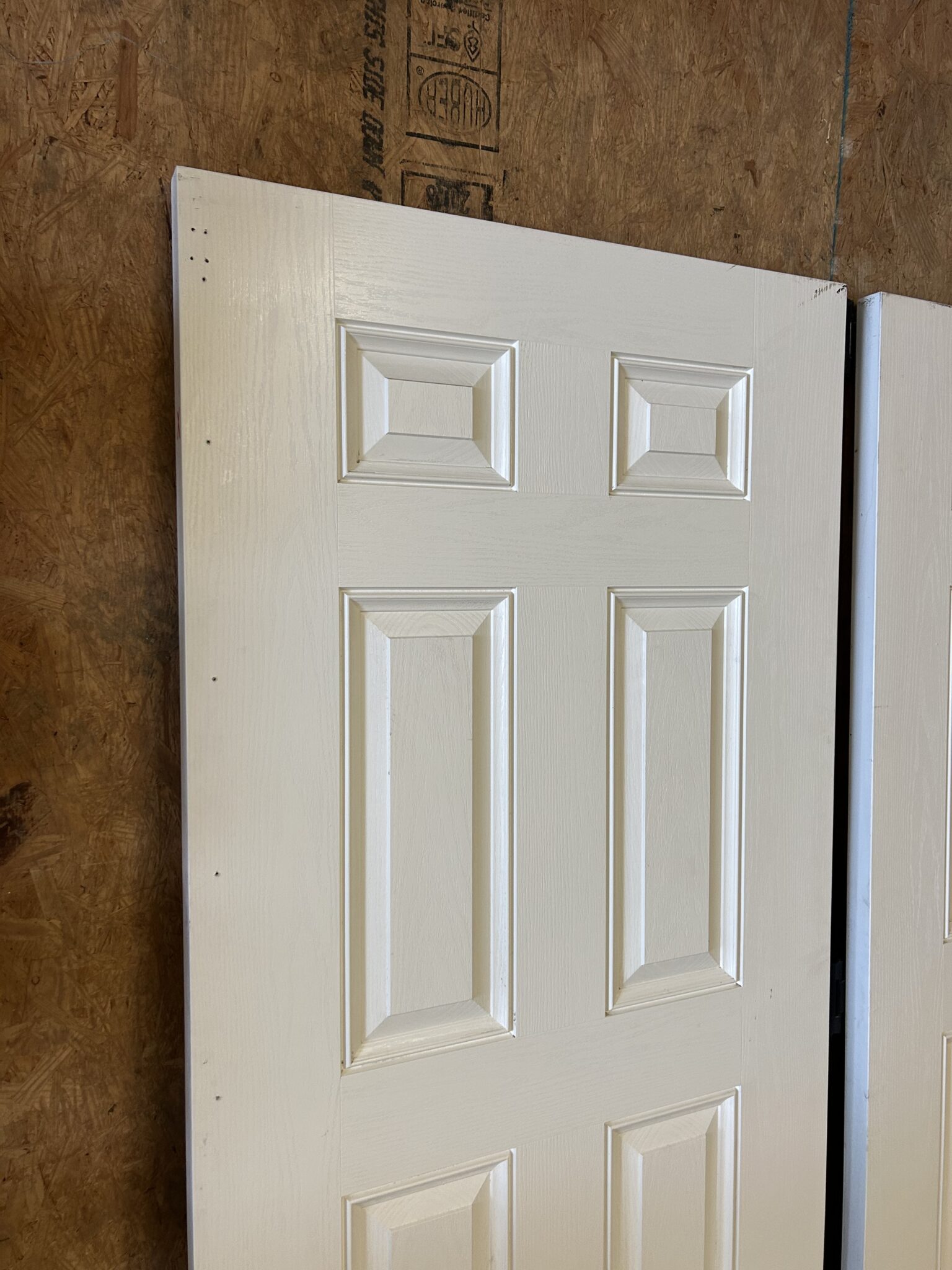 72"x72" Fiberglass 6-Panel Slab Shed Doors - Discounted - Shed Repair LLC