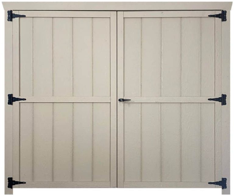 84" Standard Style Wooden Double Shed Doors - Shed Repair LLC