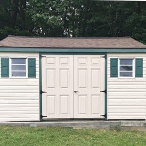 48" Traditional Style Wooden Double Shed Doors - Shed Repair LLC