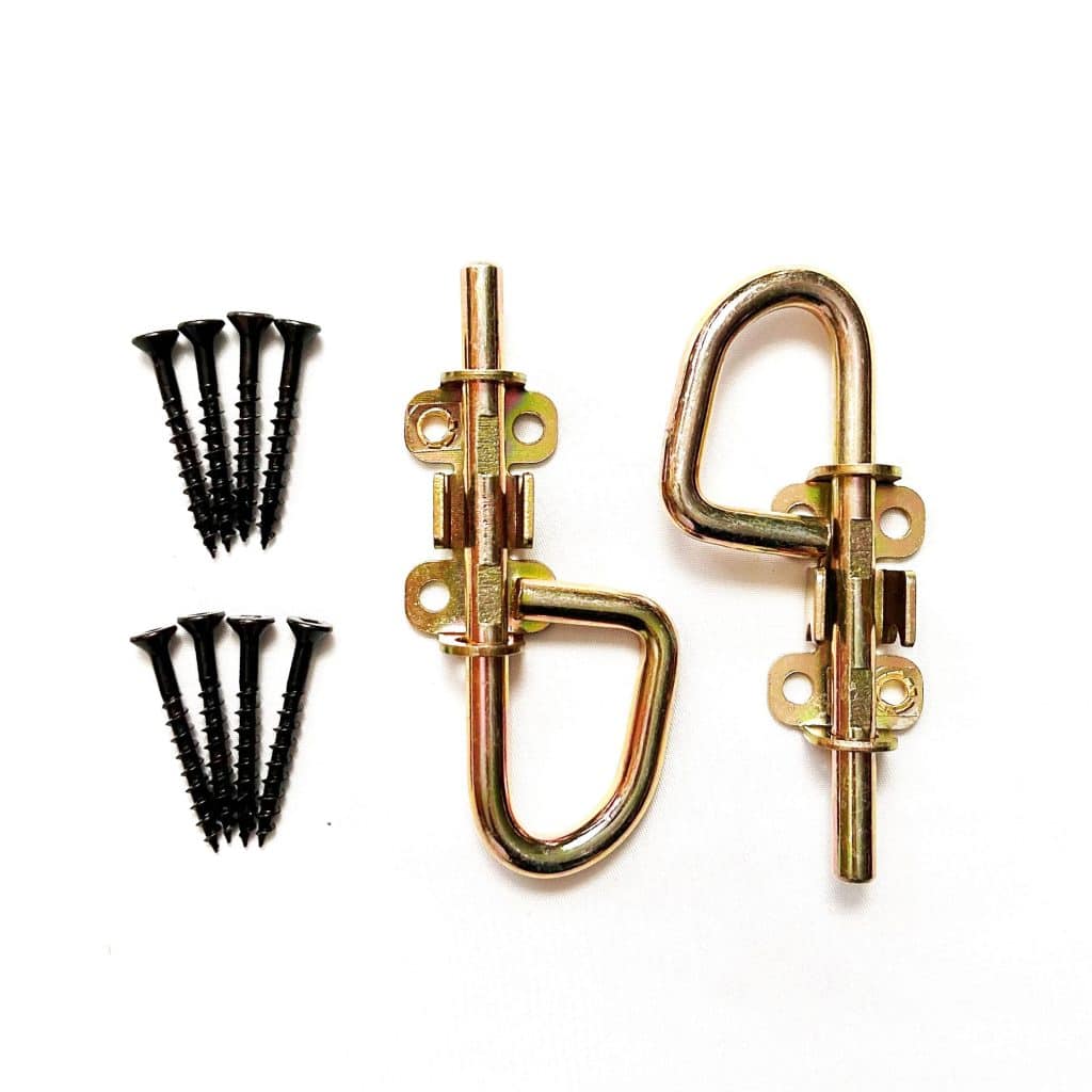 1.5" Locking Loop Style Barrel Bolts - Shed Repair LLC