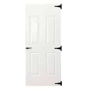 30" Steel 4 Panel Slab Shed Door - Shed Repair LLC