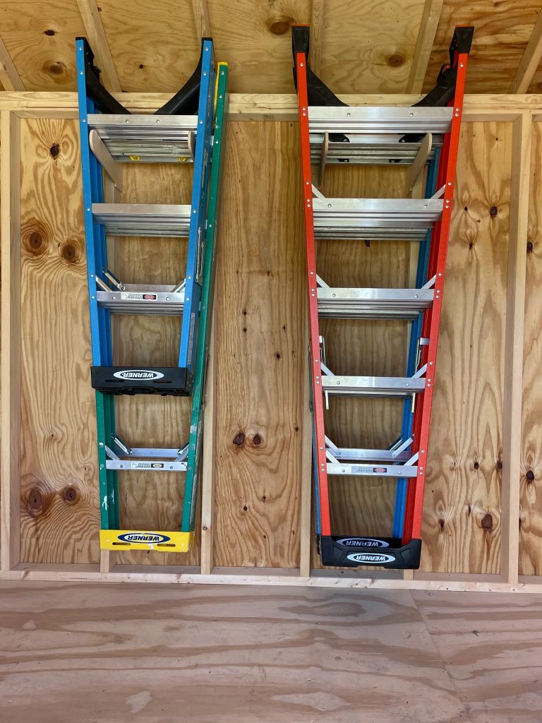 Step Ladder Organizer - Shed Repair LLC